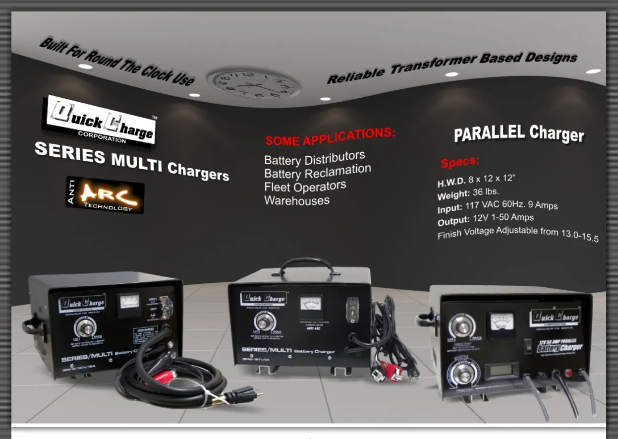 series parallel chargers