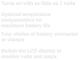 Portable battery chargers