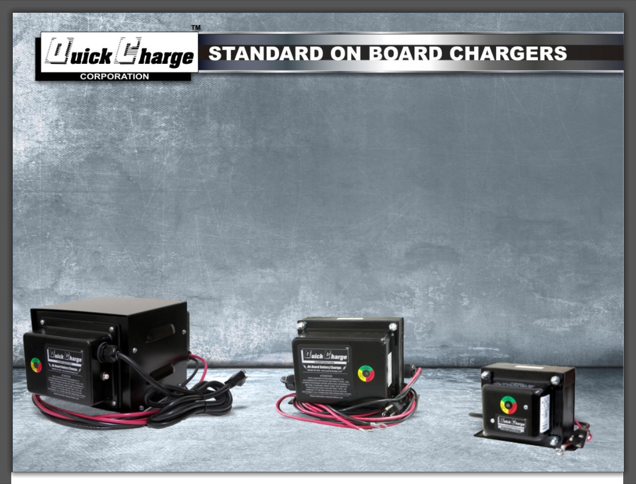 On board battery chargers